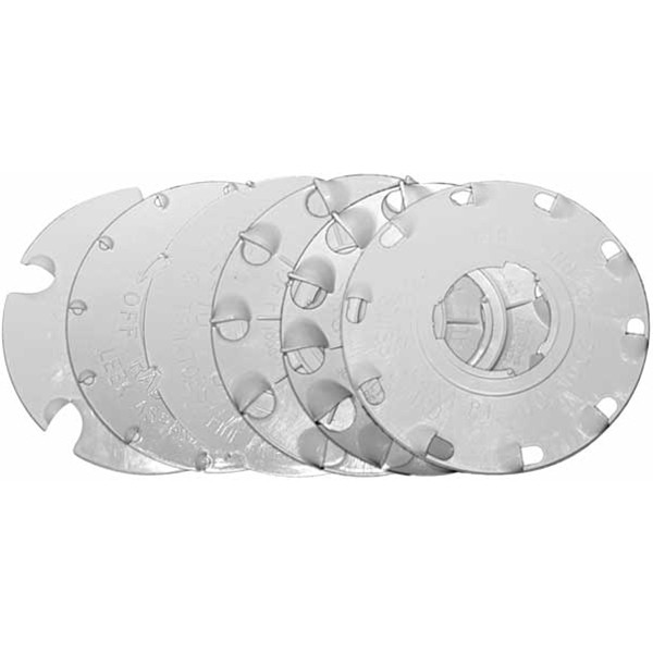 6 Standard Seed Plates, Seeders | Urban Farmer